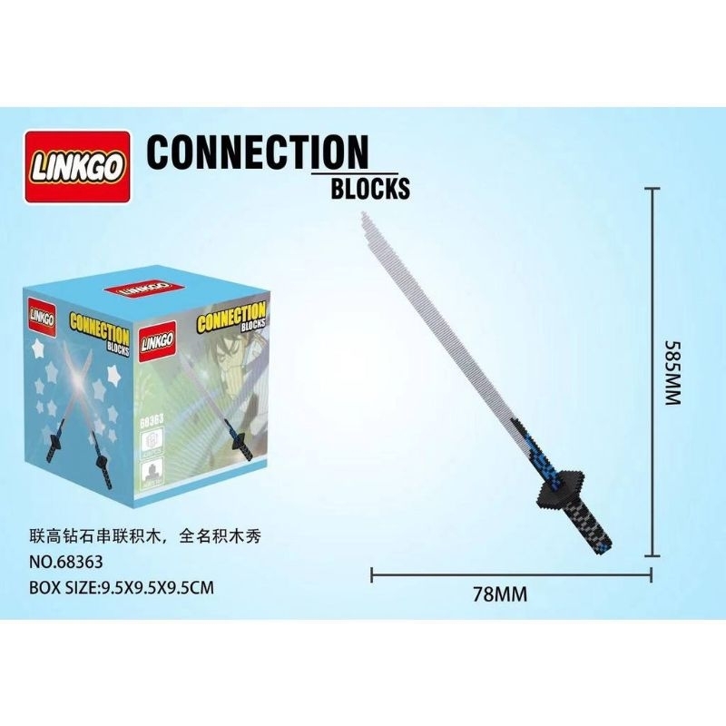 [Length 55 - 63cm] Cheap Lego Linkgo XinZ Katana Zoro Kimetsu No Yaiba ...
