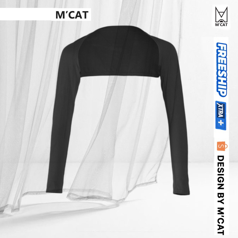 The most beautiful black mesh cardigan designed by MCAT when worn with ...
