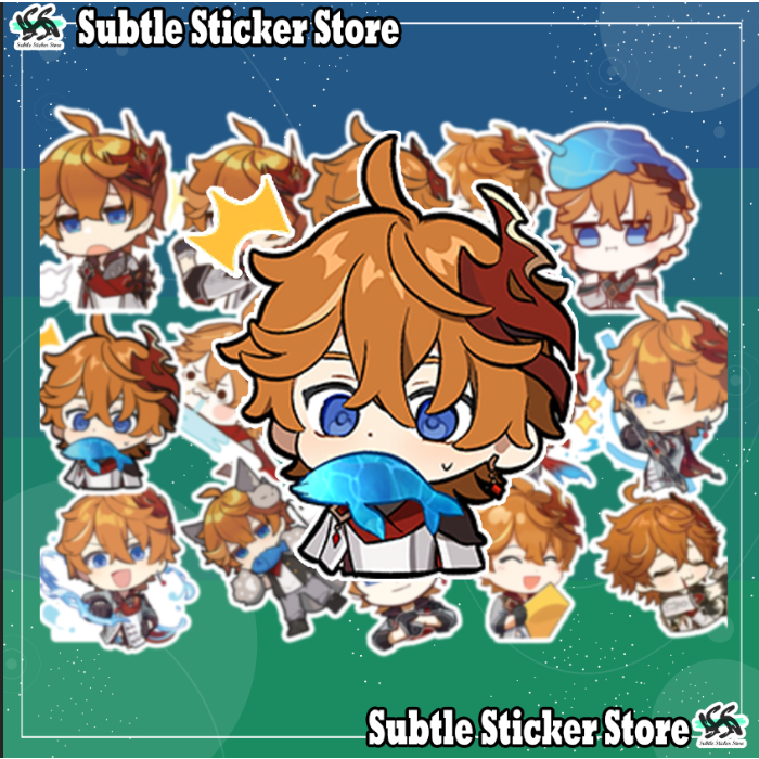 [Genshin Impact] - Set of 10/15 Sticker Childe/Tartaglia super ...