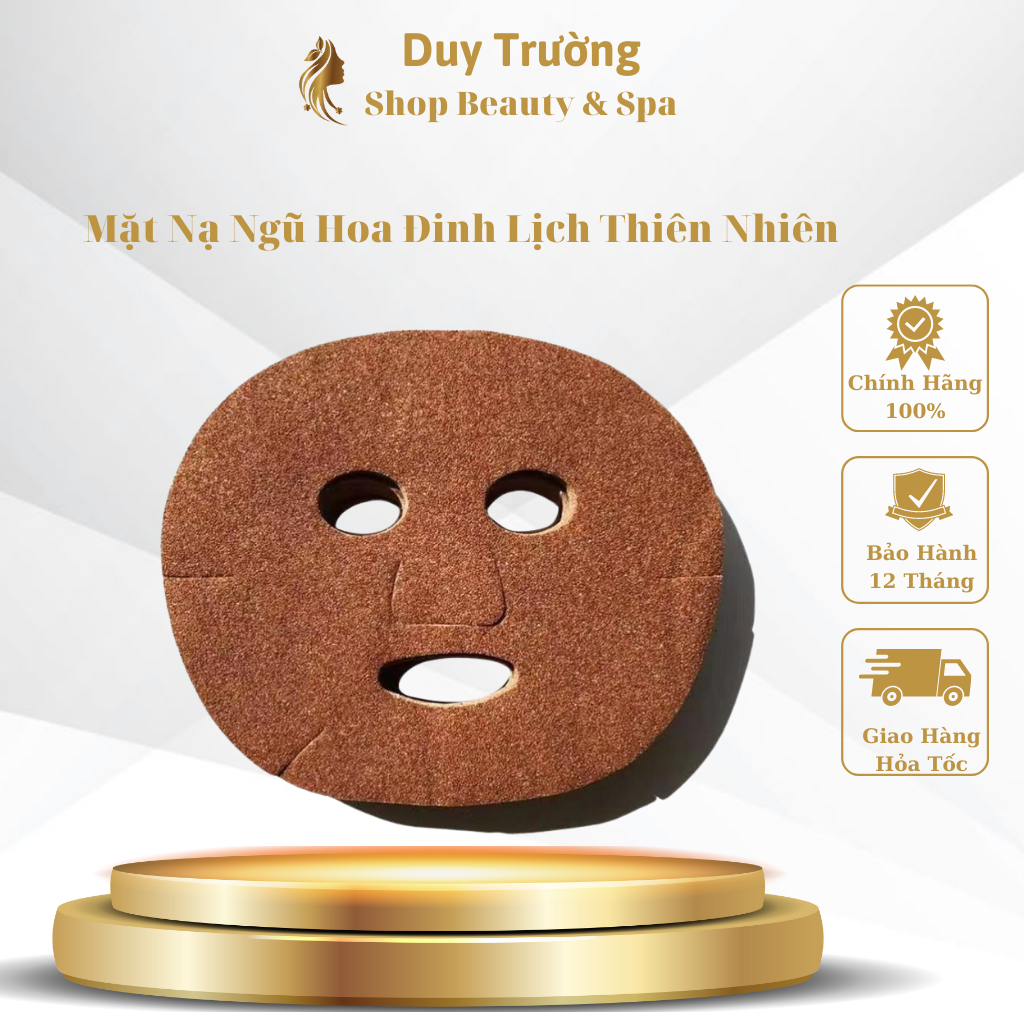 Box of 50 Five Flower Dinh Lich Masks. Natural Skin Whitening Mask ...
