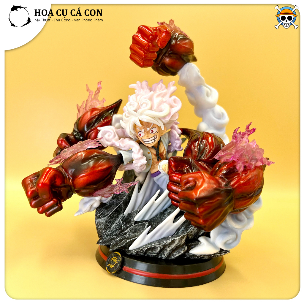 Luffy Gear 5 Model - One Piece Model - Luffy Gear 5 red hand - Full box ...