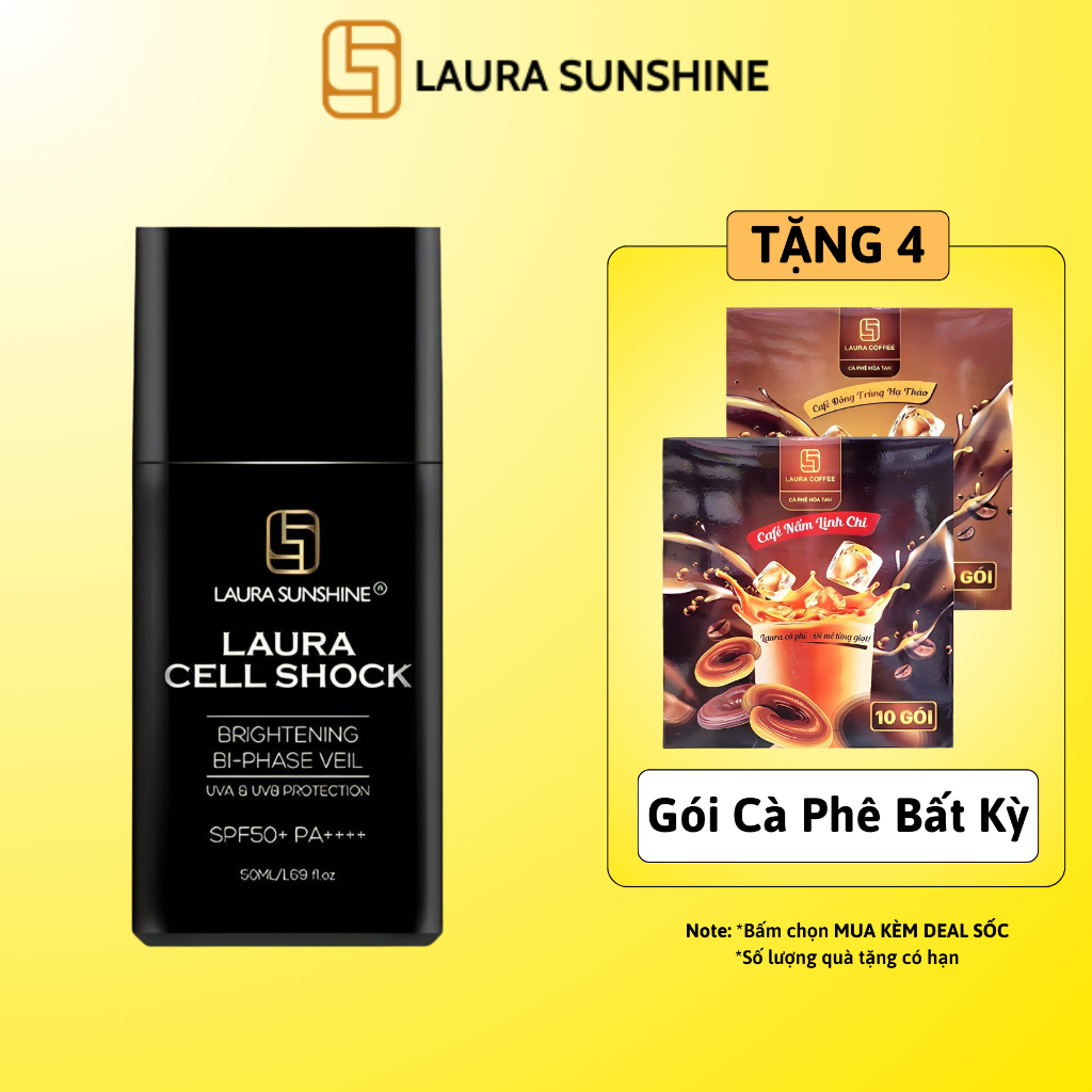 Laura Sunshine Nhat Kim Anh Laura Cell Shock Stem Cell Sunscreen (50ml ...