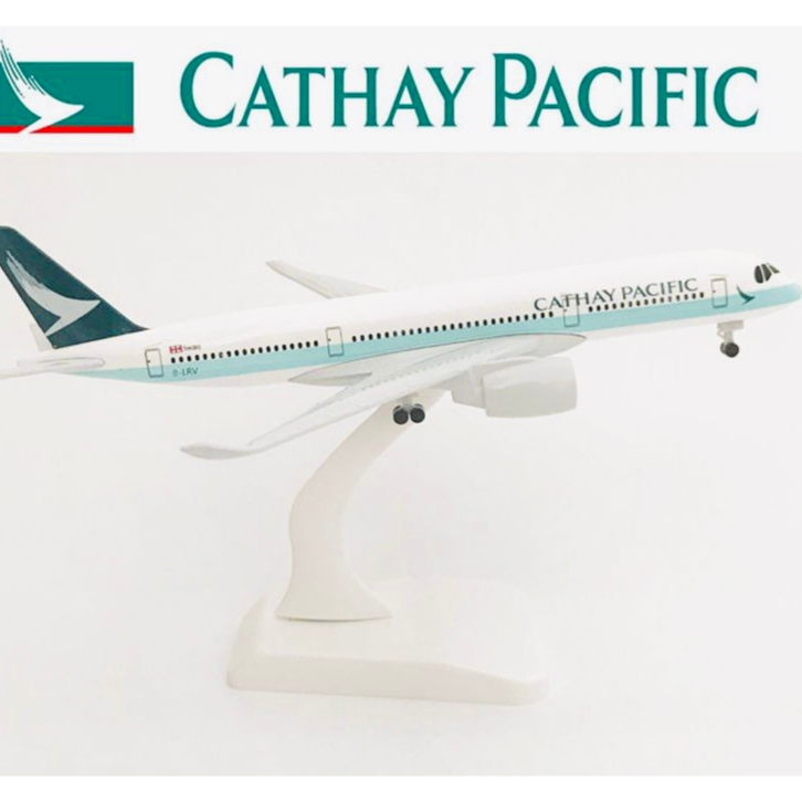 Airplane Airbus A350 "Cathay Pacific" Hong Kong Airlines. 20cm Metal ...
