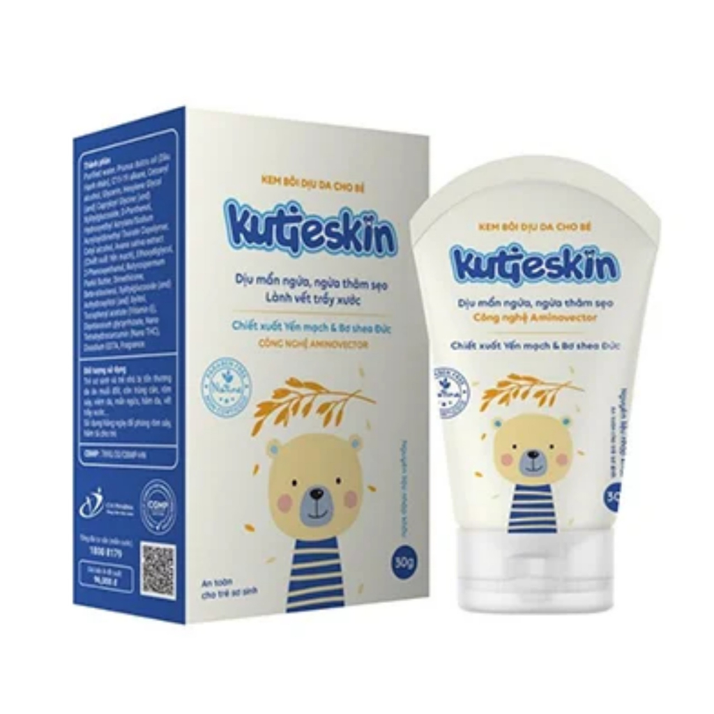Kutieskin anti-diaper rash, rashes, insect bites, skin soothing cream ...