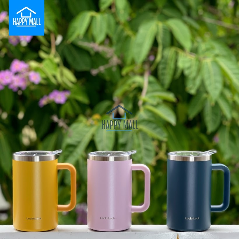Lock&Lock LHC4320 Flat Table Mug 730ml Happy Mall | Shopee Singapore