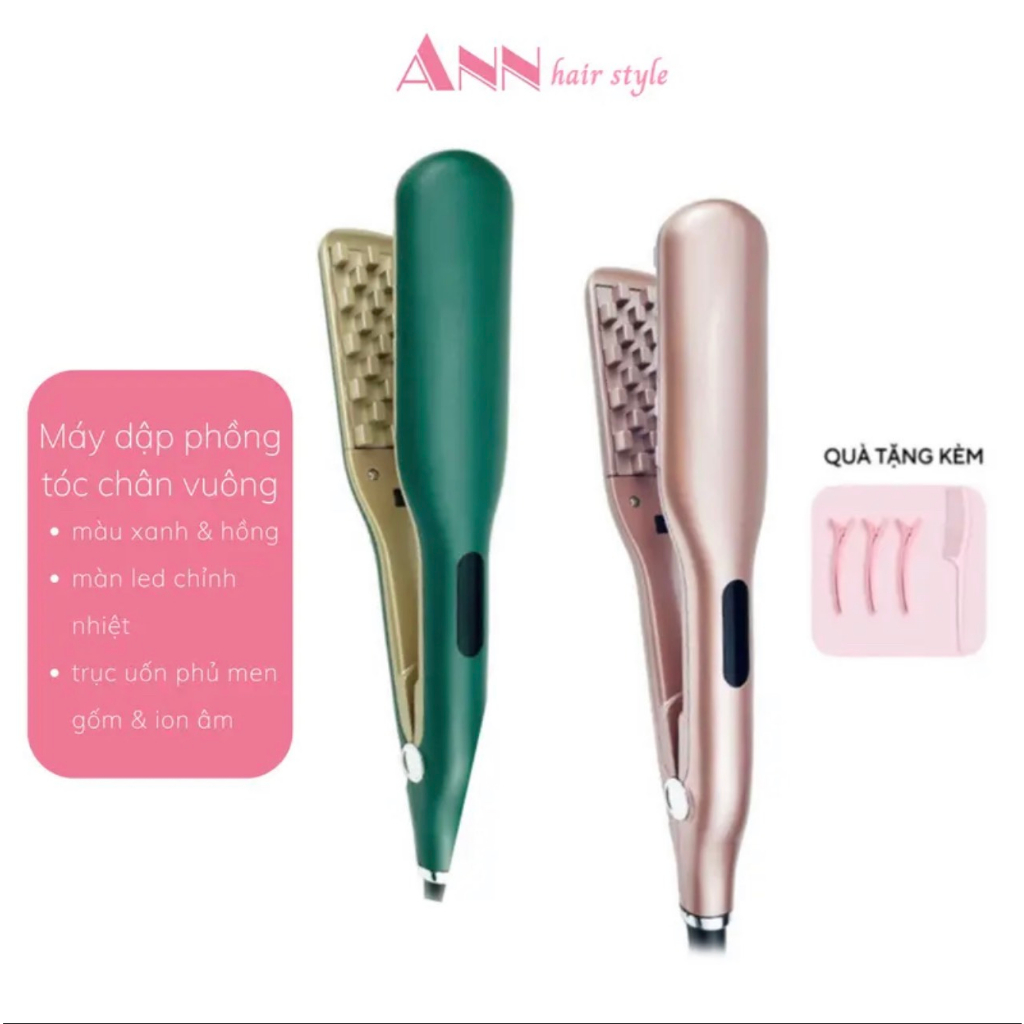New model Ann Hair Style square leg Hair straightener, led screen ...