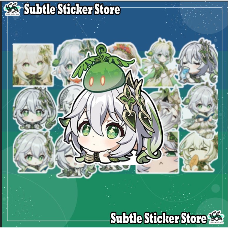 [Genshin Impact] - Set of 10/15 Sticker Nahida/Genshin Impact game ...
