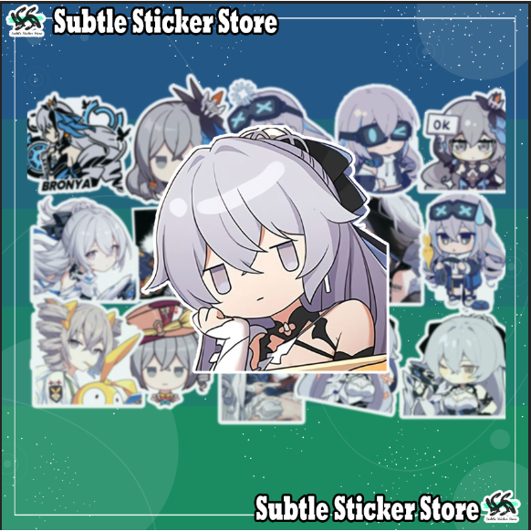 [Honkai Impact] - Set 10/15 Sticker Broyna / Bronya Zaychik game HI3 ...