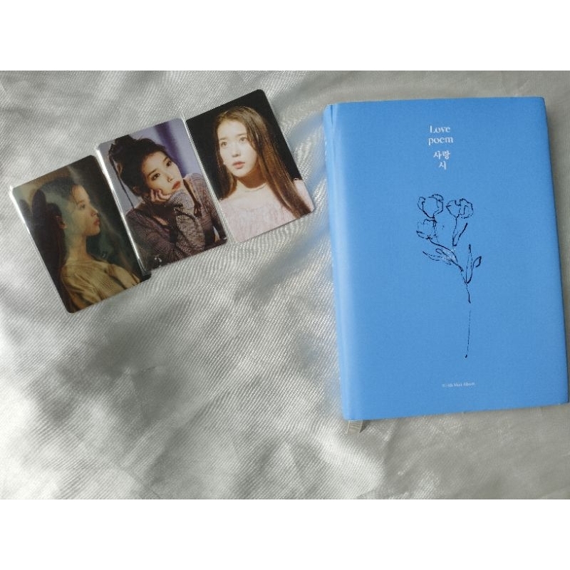 [GENUINE] Card, photo set IU Lee Ji Eun Korean singer kpop | Shopee ...