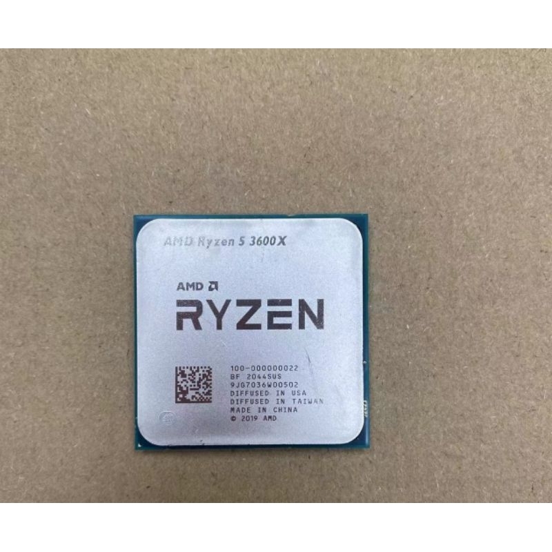 Old amd Ryzen 5 3600, 3600x tray Cpu | Shopee Singapore