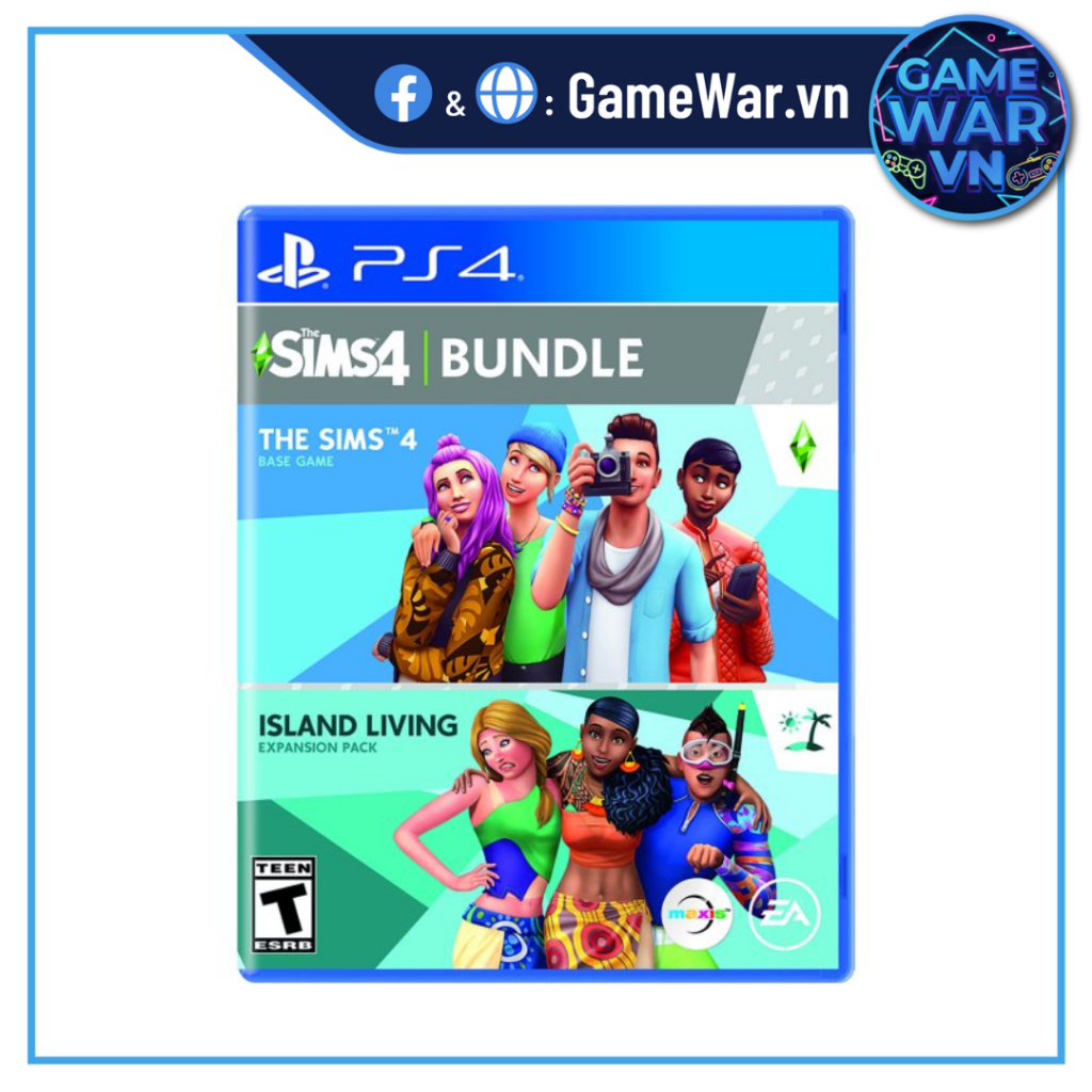 Ps4 Game Disc - The Sims 4 Bundle Island Living | Shopee Singapore