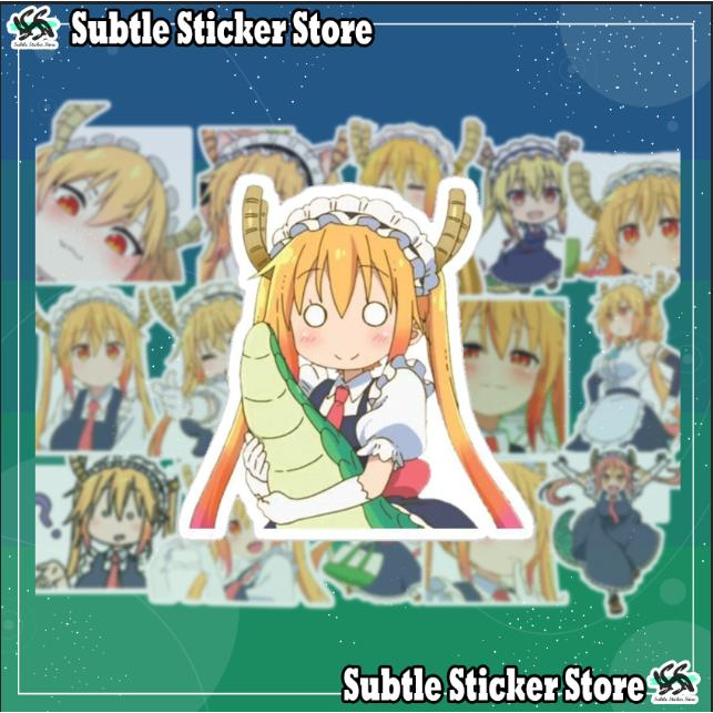 [Dragon Maid] - Set 10/15 Sticker Tohru / Tohru Kobayashi Anime movie ...