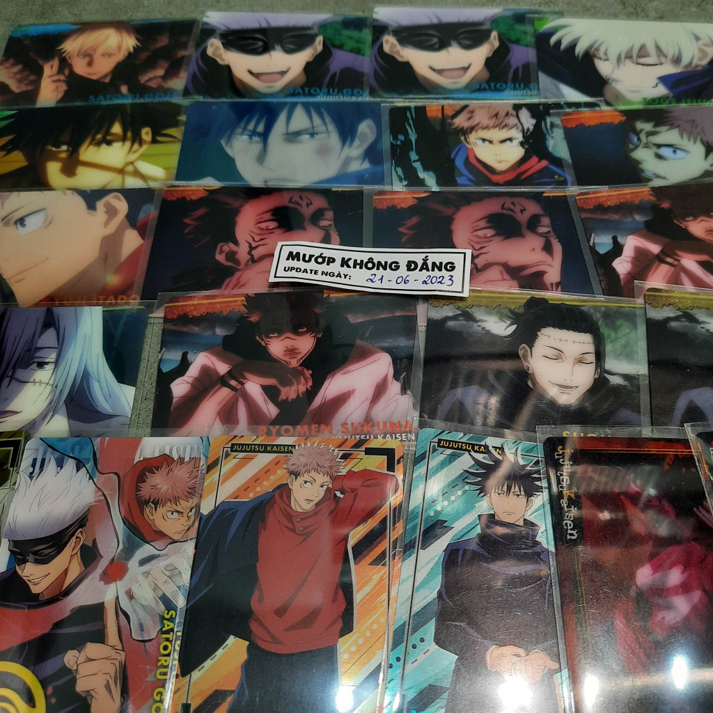 [JJK Available - P04] metal wafer card JUJUTSU KAISEN dignity ...