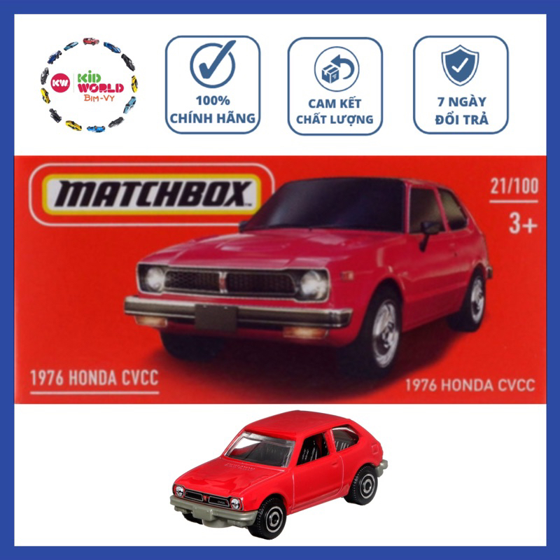 Matchbox Box 1976 Honda CVCC 21 / 100 Model Car. | Shopee Singapore