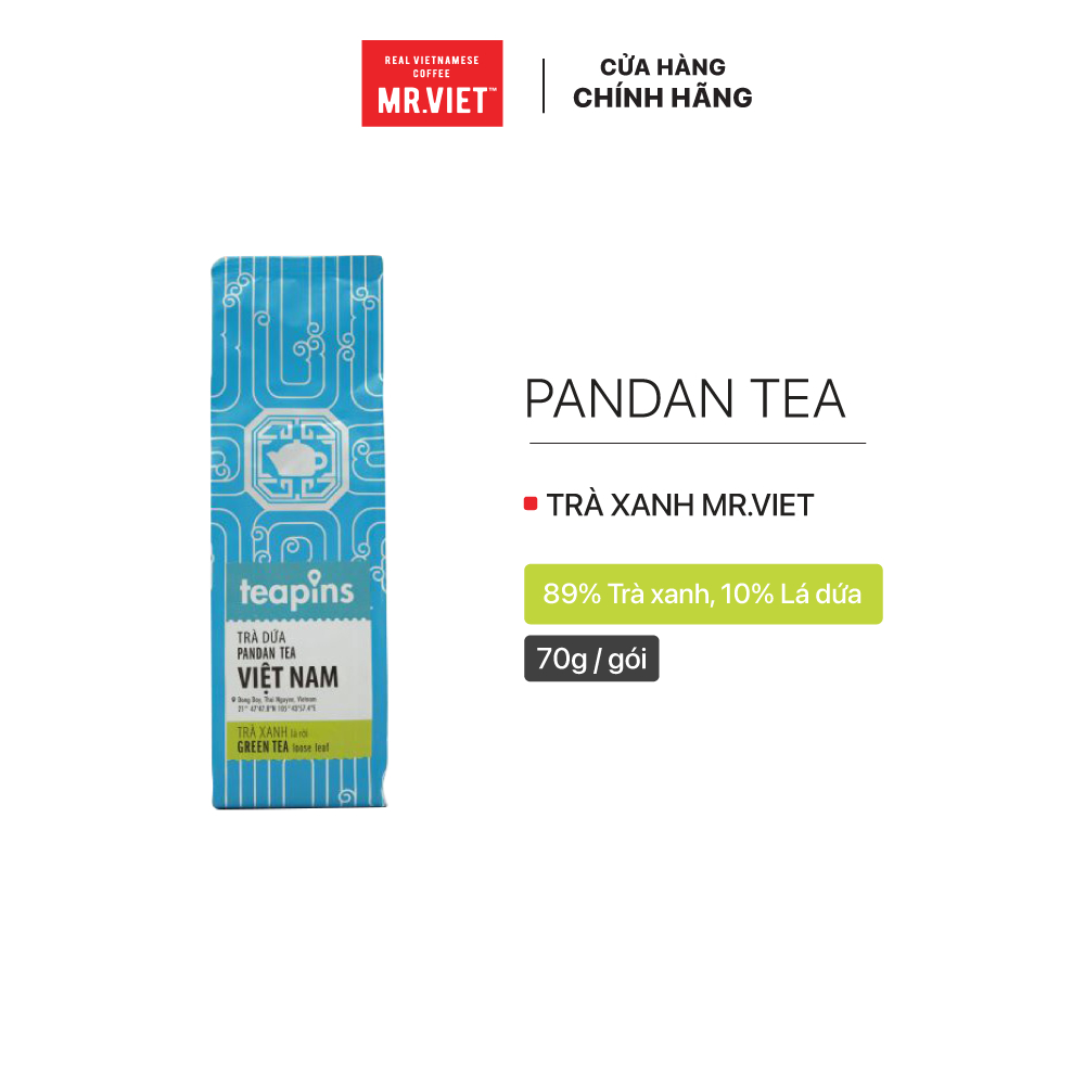 Pandan leaf tea, green tea, gentle Pandan leaf flavor, Teapins For ...