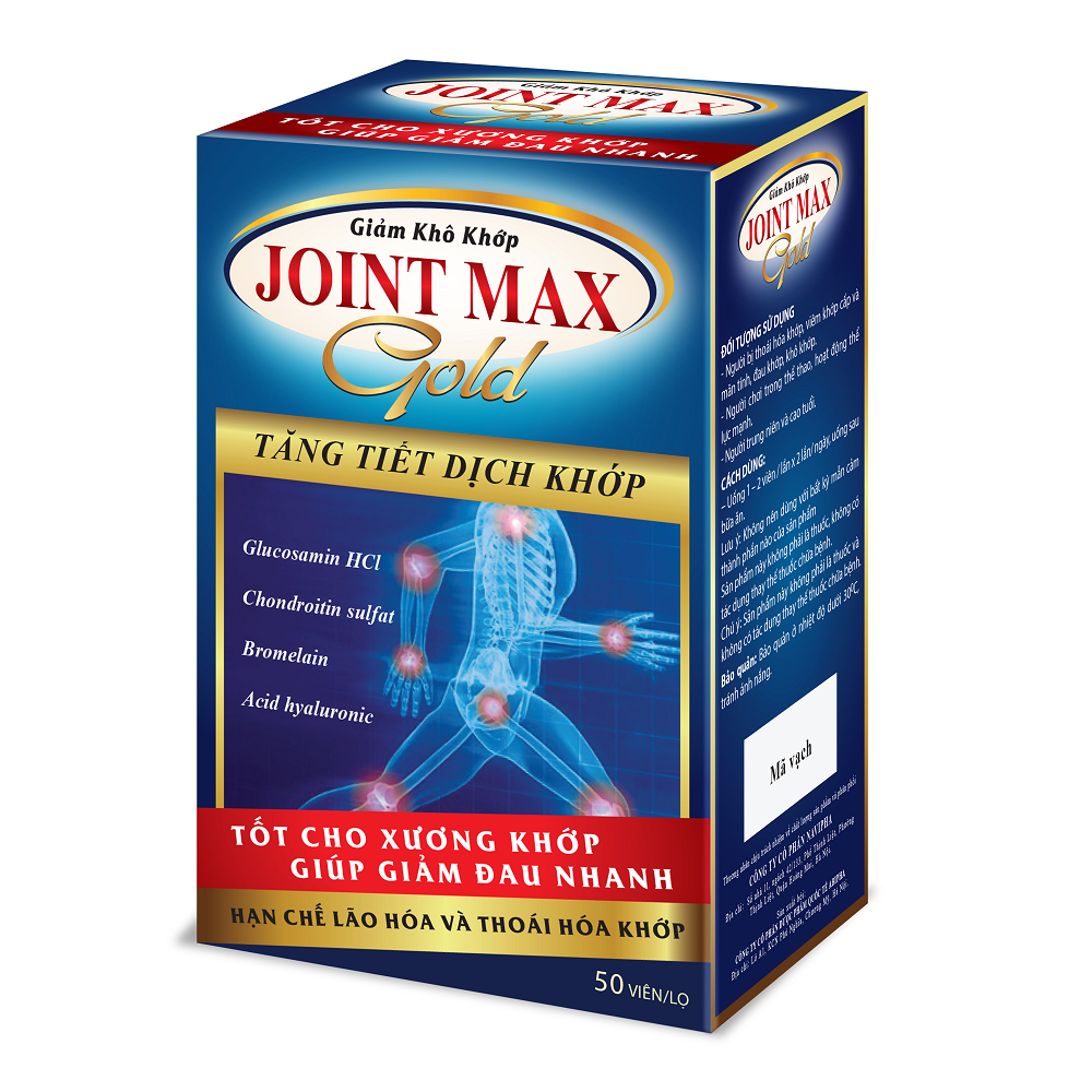 Increase JOINT Secretion, Prevent Osteoarthritis JOINT MAX GOLD, Reduce ...