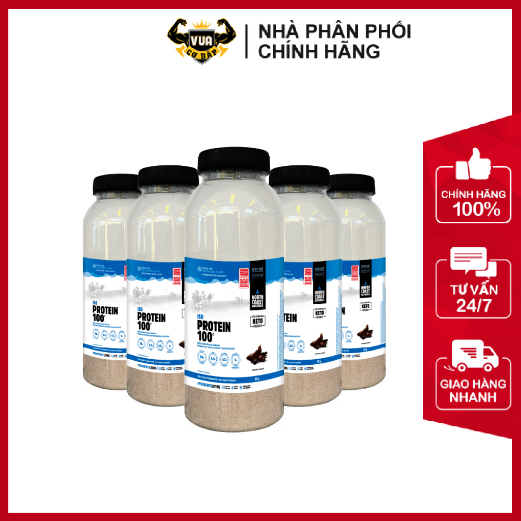 Combo of 10 Sample Bottles to Try Iso Protein 100 North Coast Naturals ...