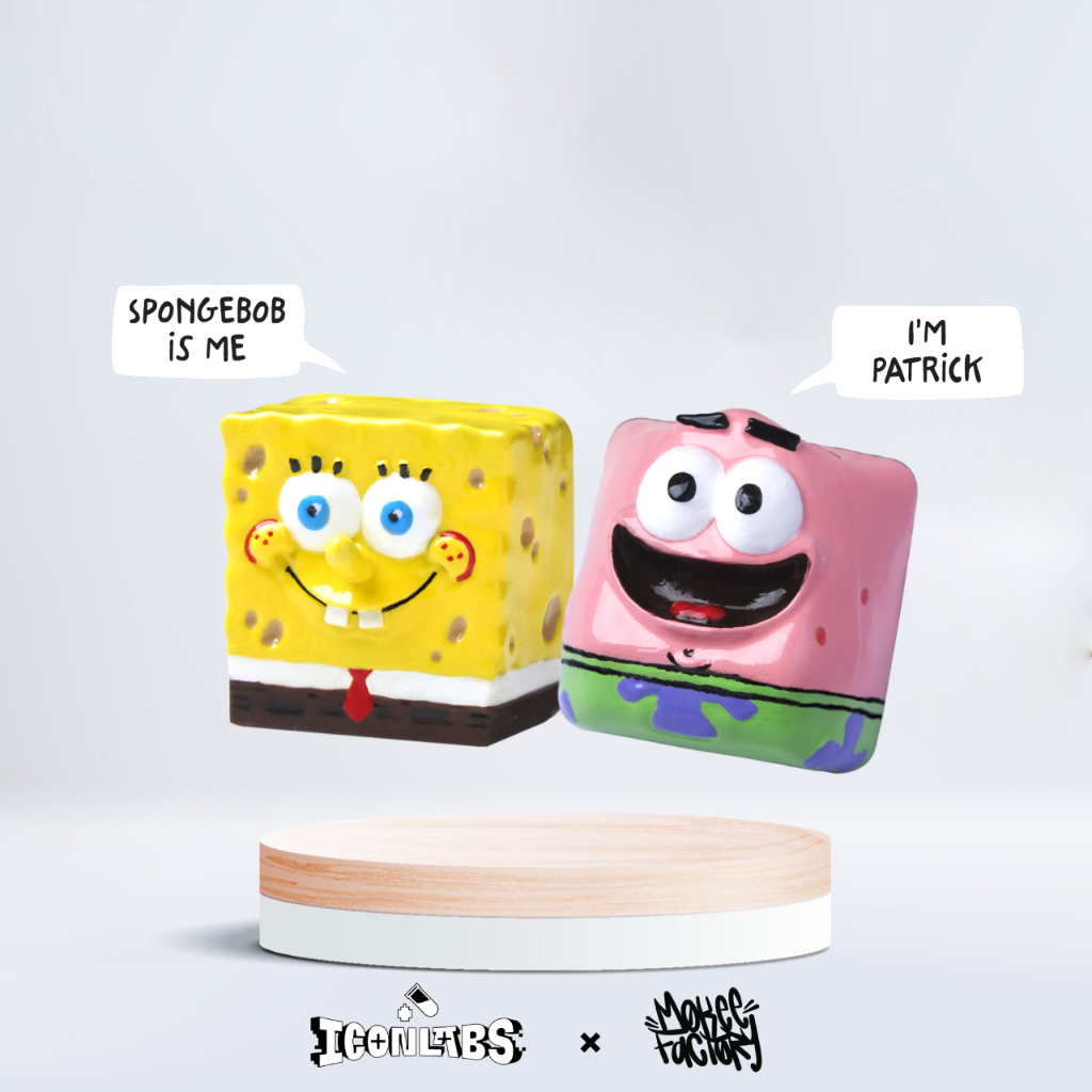 Keycap Artisan mechanical keyboard Mokee Factory SPONGEBOB - Genuine ...