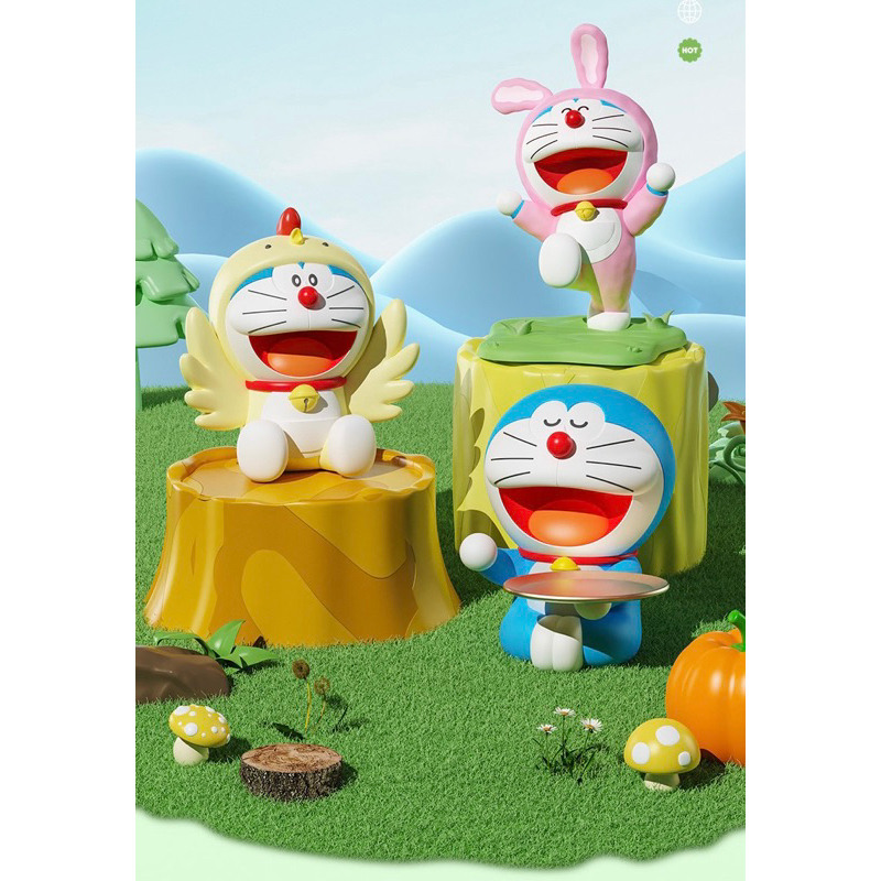 Doraemon Doraemon Model Super Cute Decoration and Phone Holder | Shopee ...