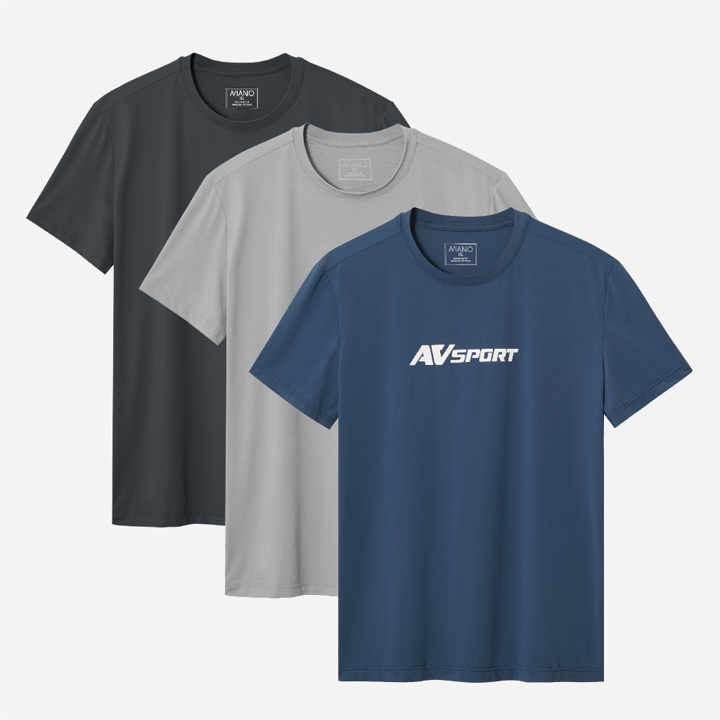 Aviano Super Cool Dri-Air Technology Men's Sports T-Shirt Sweat ...