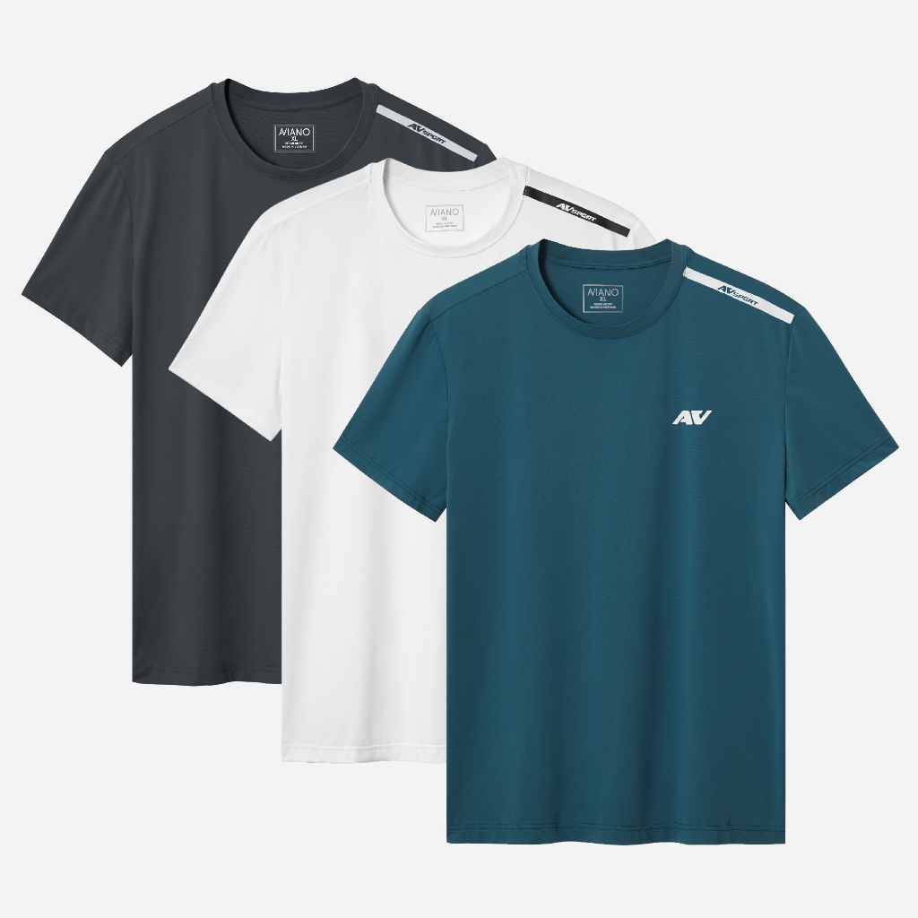 Aviano Super Cool Dri-Air Technology Men's Sports T-Shirt, Men's T ...