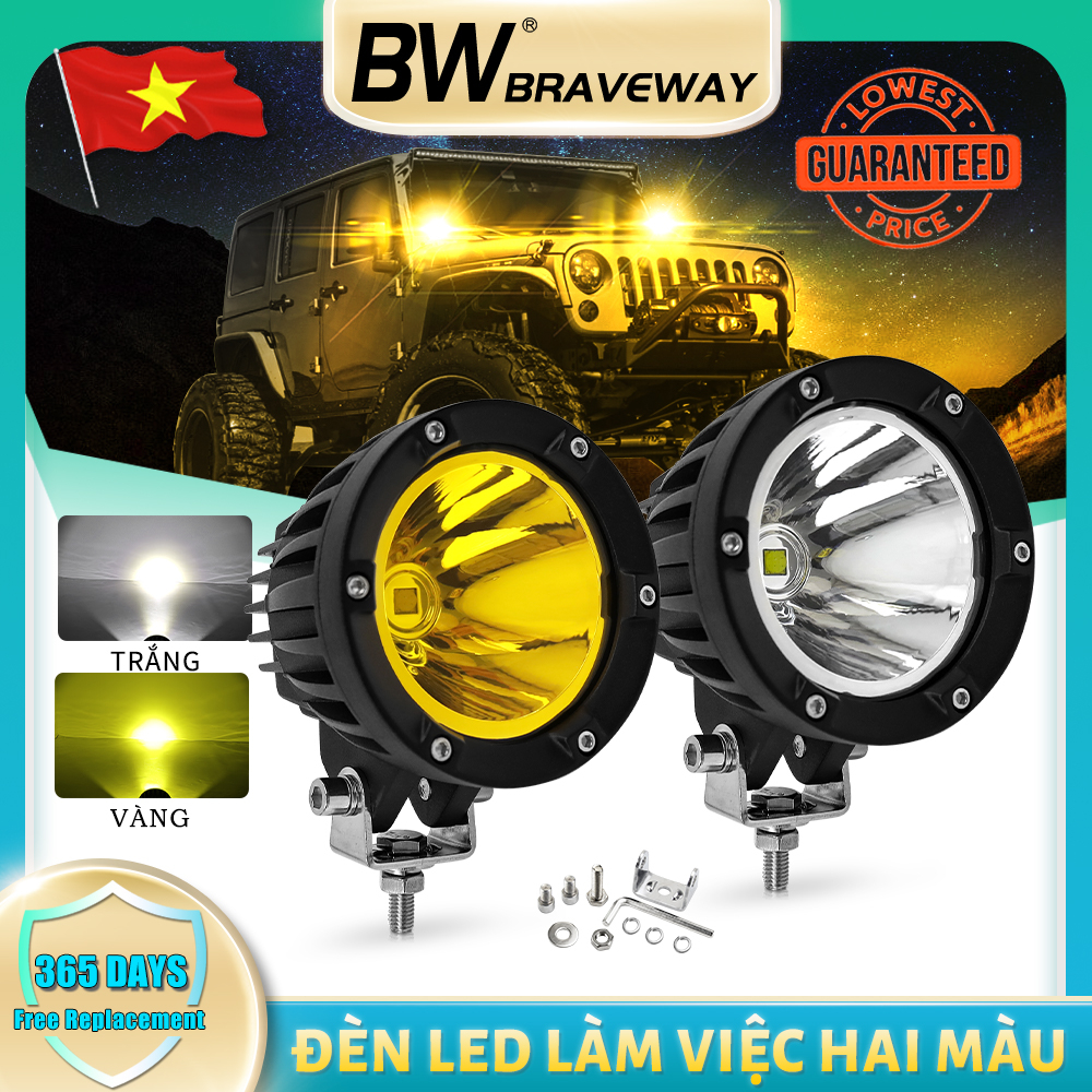 4inch Led Car Work Lights 4X4 Offroad High Quality Truck SUV Tractor ...