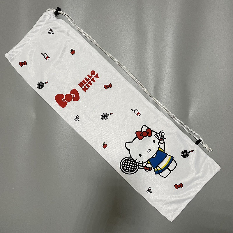 Hello Kitty Badminton Racket Draw Bag With Velvet Layer Protects The ...