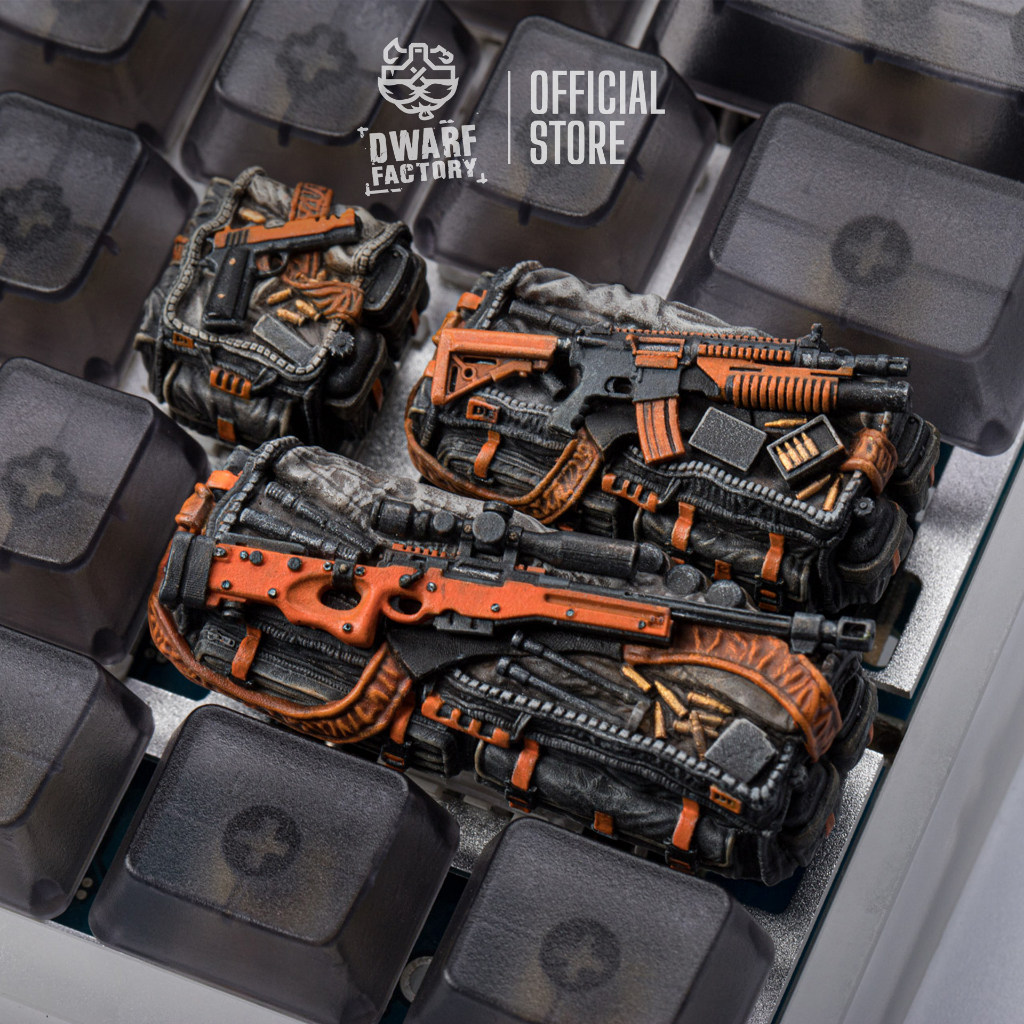 Dwarf Factory mechanical keyboard Artisan Keycap - Weapon Box | Shopee ...