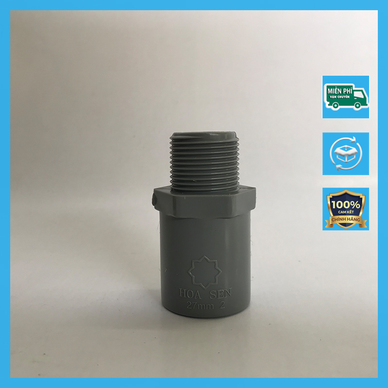 External thread connection 27 - HOA LOTUS uPVC external thread ...
