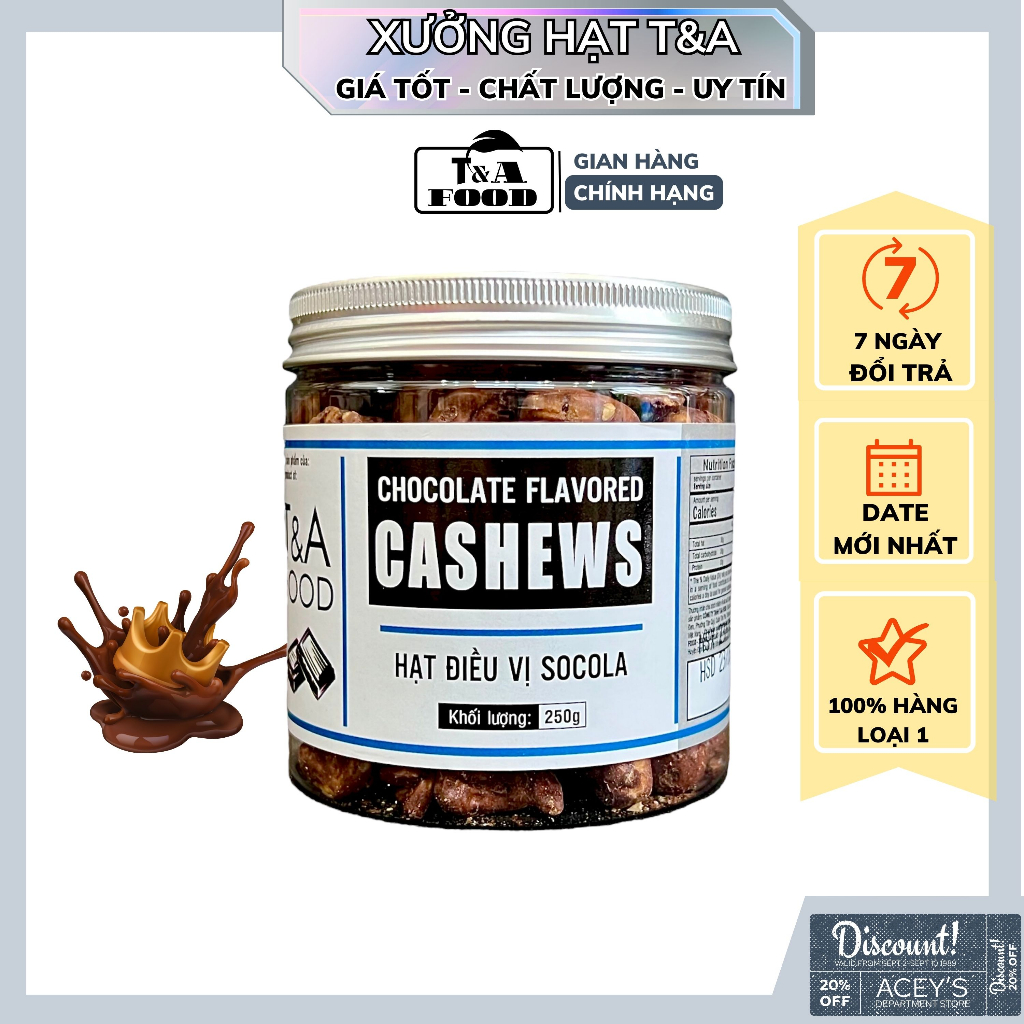 Premium Grasocolate Flavor Cashew Nut Type 1 socala Flavor Cashew Nuts ...