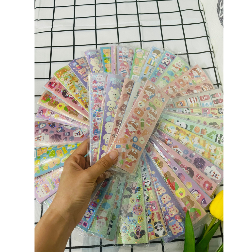 Decorative sticker set Of 100, 200, 300,400 cute Cartoon Stickers ...