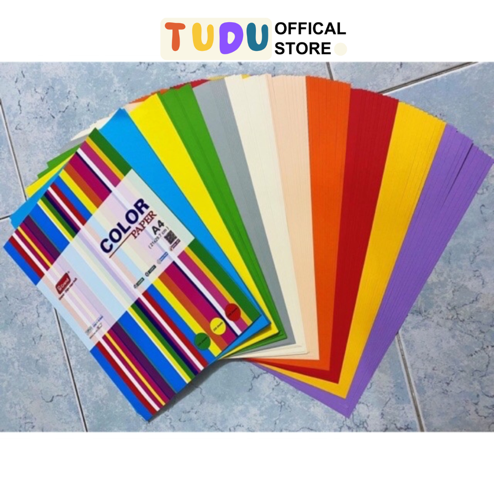A4 color paper set of 100 sheets, 80gsm thick, A4 paper for love box ...