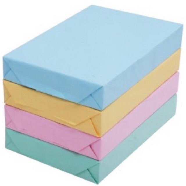Thai A4 color paper 70 gsm - 80 gsm (400 sheets) | Shopee Singapore