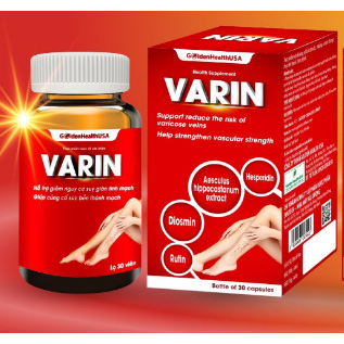 Varin Varicose Vein Reduction Pills (C/30 Pills) - REDUCE FEET, HEAVY ...