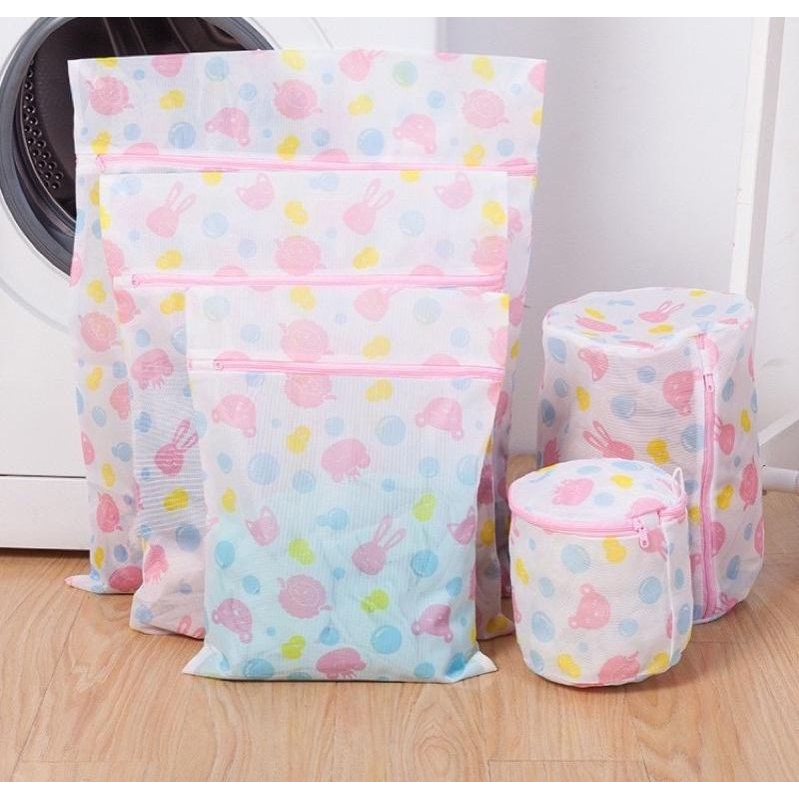 Set of 5 mesh laundry bags for washing machine - Mesh Laundry Bags for ...