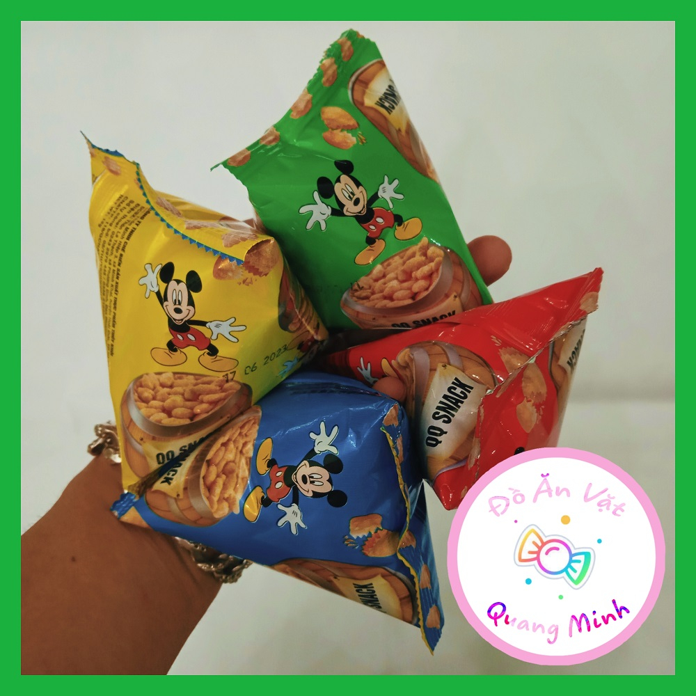 10 packs of QQ Snack triangle bags of crispy and delicious cartilage ...