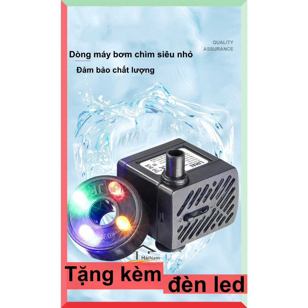 [SUPER HOT WITH LED LIGHT] mini submersible pump 3W 4W 5W 8W 10W 15W ...