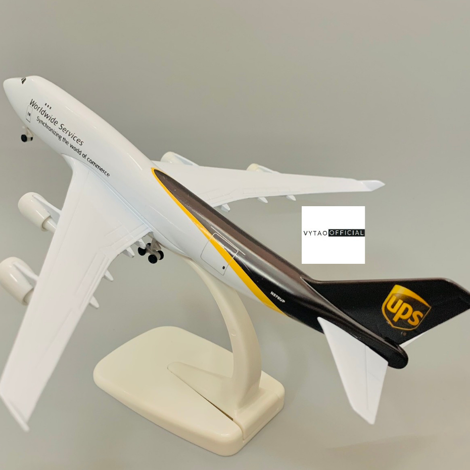 Boeing 747 "UPS AIRLINES" Premium Airplane Model 20cm With Moving ...