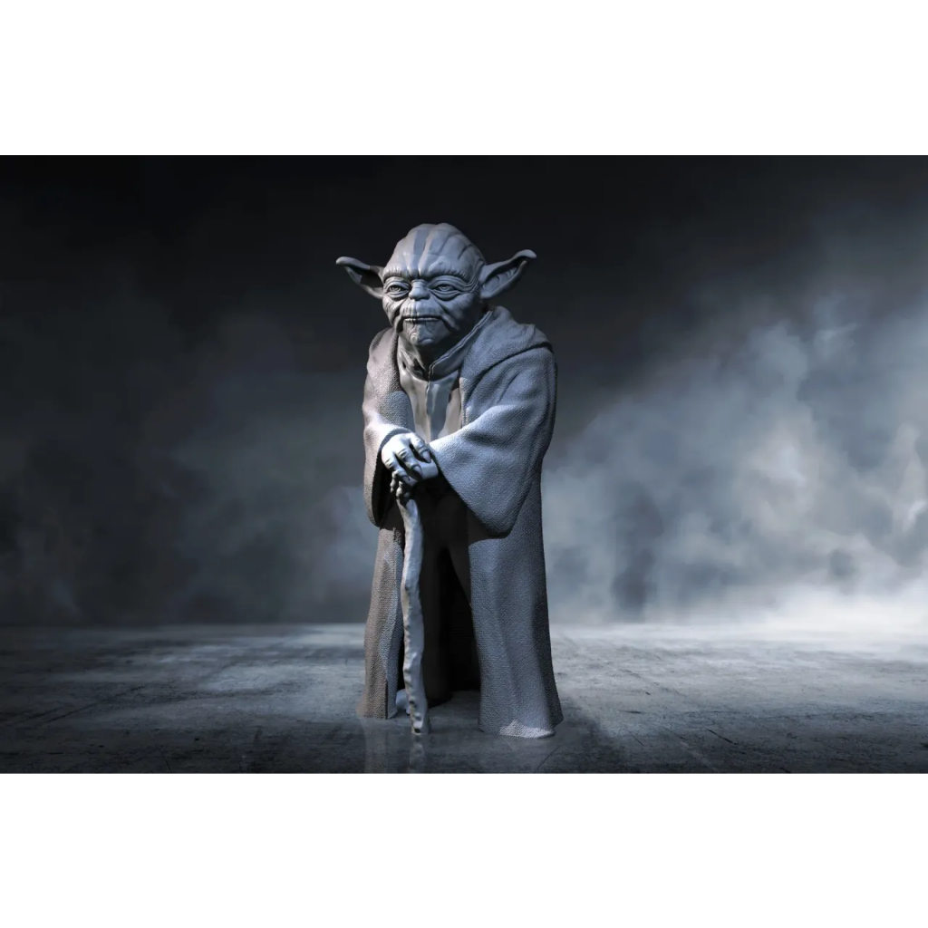 Plastic 3D PRINTED MODEL - Master Yoda Figure - MS34 | Shopee Singapore