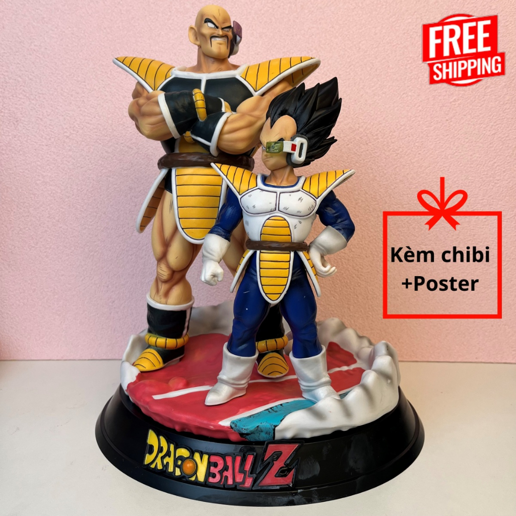 Vegeta Nappa couple character model 35cm high - dragon ball model ...