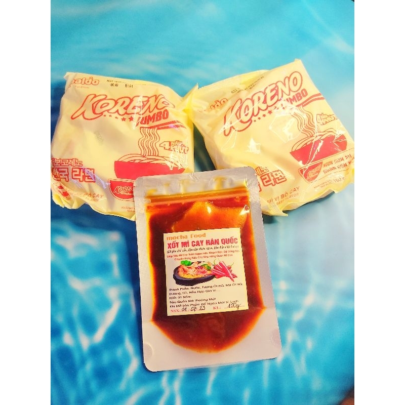 Super delicious spicy noodle Combo (2 packs of noodles + HQ spicy ...