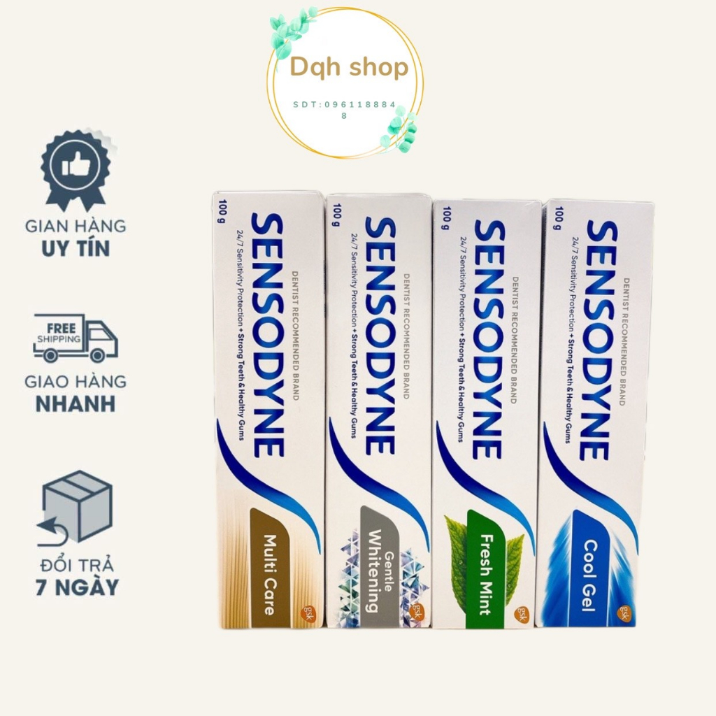 Sensodyne toothpaste 100g Thailand 3 super attractive flavors reduces ...
