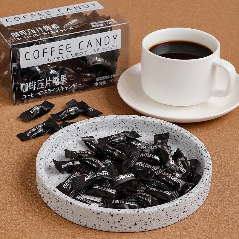 [New Box - Super Delicious] 100g Sugar-Free Black Coffee Candy With ...