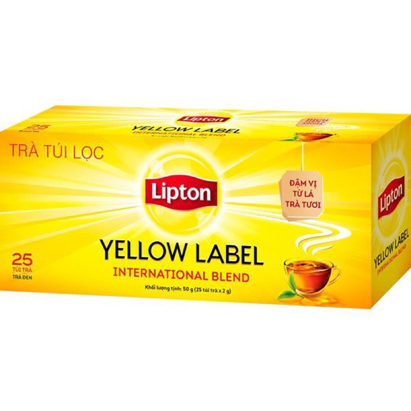 Lipton yellow label tea 25 packs and 100 packs (used until May 2025 ...