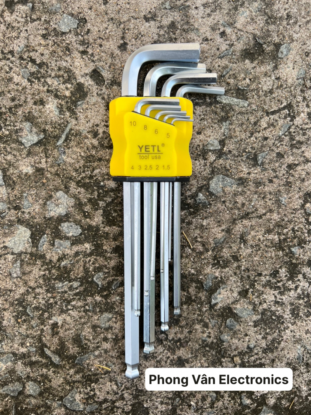 9-piece Hexagonal tool manufactured according to high-end American ...