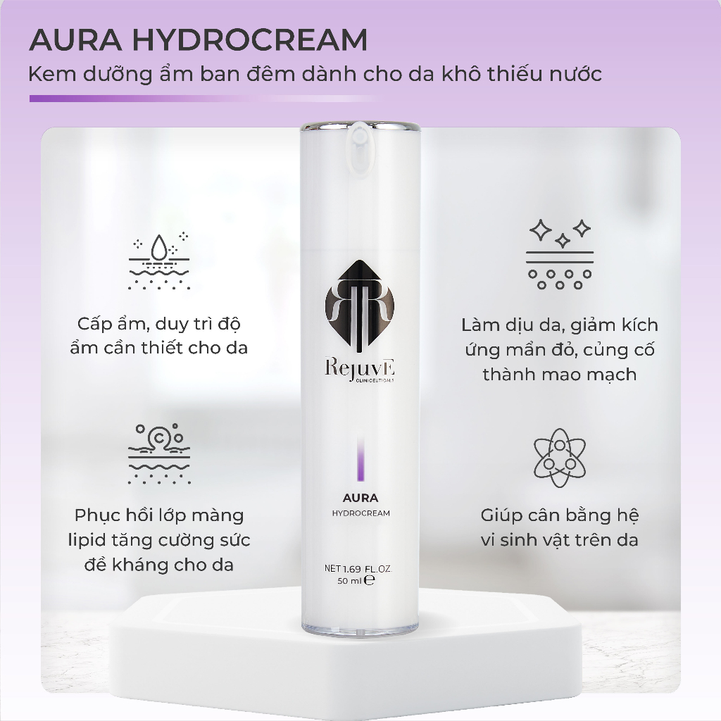 Rejuve Aura Hydrocream (50ml) | Shopee Singapore