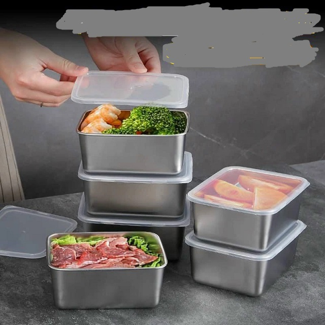 Rectangular Food Box (Various Sizes) + Plastic Lid | Shopee Singapore