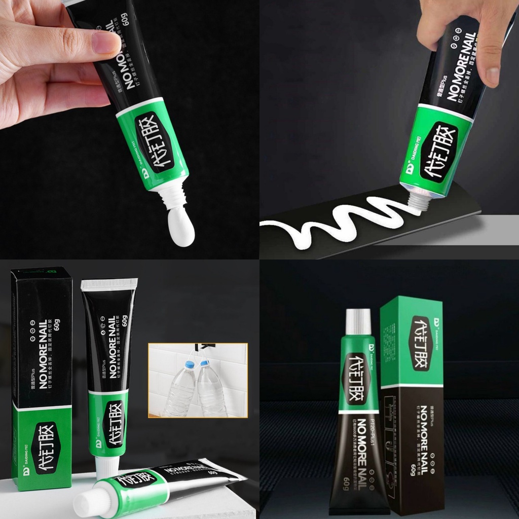 Combo 5 Get 1 Free Green Wall Glue 60g Super Adhesive Sticks as Strong ...