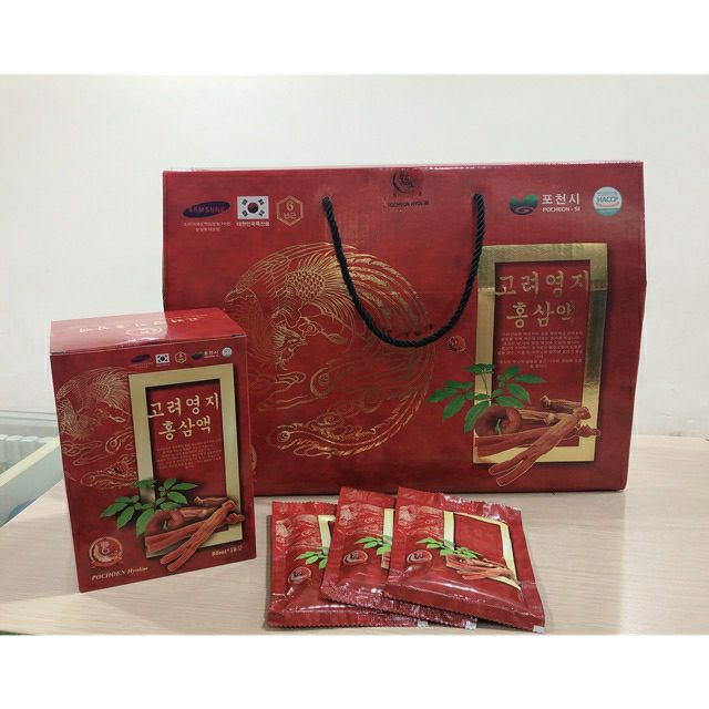 Red Ginseng and Ganoderma Water (box of 30 packs) | Shopee Singapore