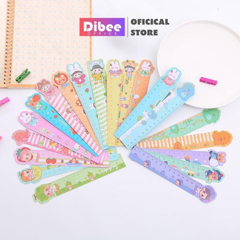 Dibee 15cm flexible ruler with magnet, cute student ruler, school ...